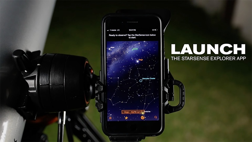 How to use the Celestron StarSense Explorer APP