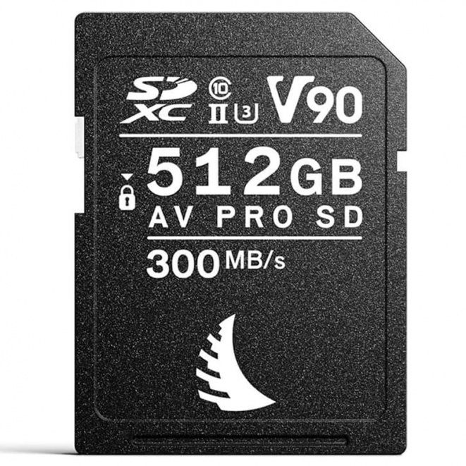 Angelbird AV PRO SD V90 MK2 UHS-II SDXC Memory Card 512GB AB-AVP512SDMK2V90