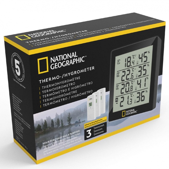 Home Weather Stations | Bresser | National Geographic | Wi-Fi | Remote ...