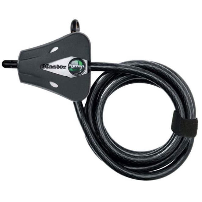 Masterlock 8mm Python Cable Lock|NS-ML-8418EURD|From PicStop