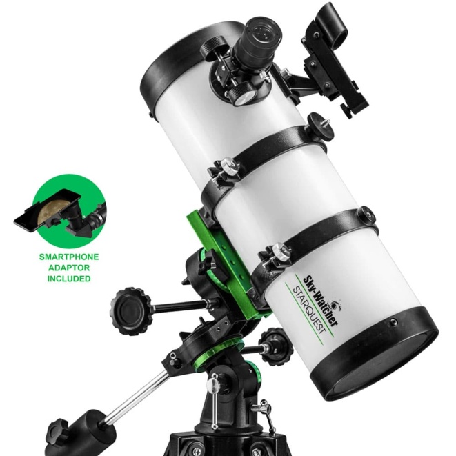 Sky Watcher Starquest DX130P Reflector Astronomy Telescope with DX ...