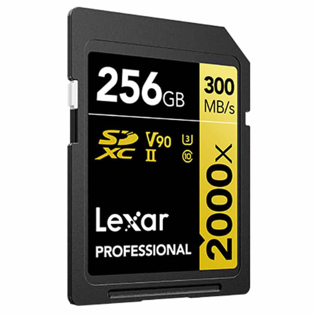 Lexar Professional 2000x SDXC UHS-II Card 256GB LSD2000256G-BNNNG