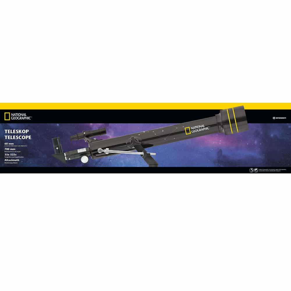 National Geographic 60-700 Refractor Telescope AZ 9011100