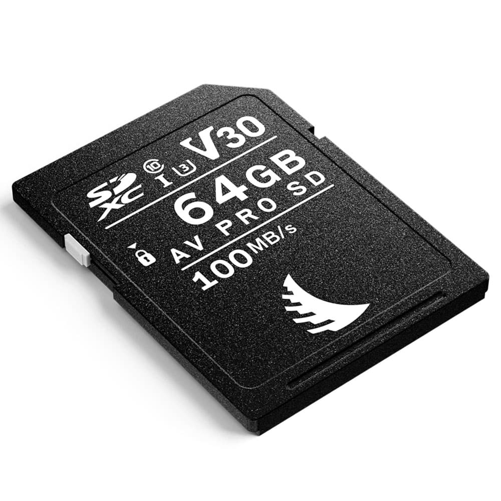 Angelbird AV PRO SD V30 UHS-I SDXC Memory Card 64GB AB-AVP064SDV30