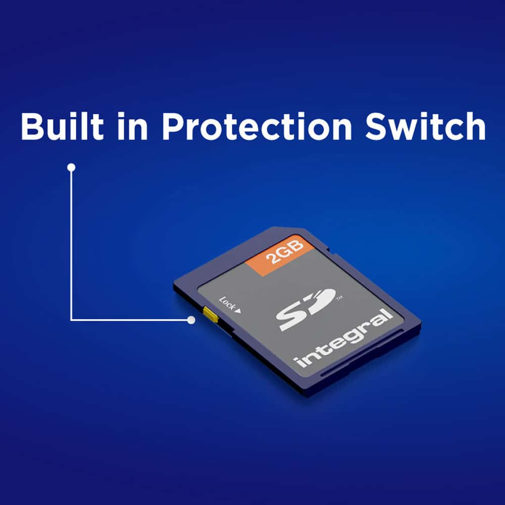 Integral Secure Digital SD Card 2GB INSD2GV2