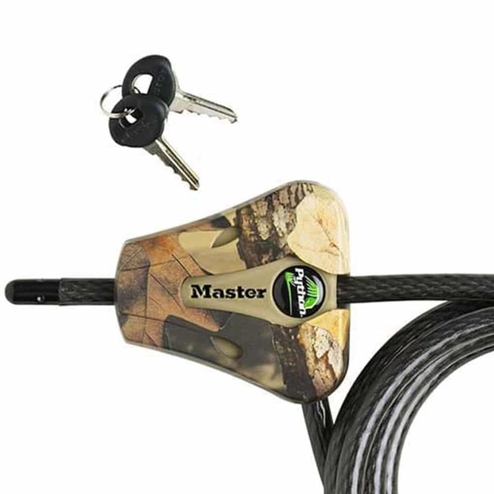 Masterlock 8mm Python Cable Lock - Camo|NS-ML-8418KAD|From PicStop