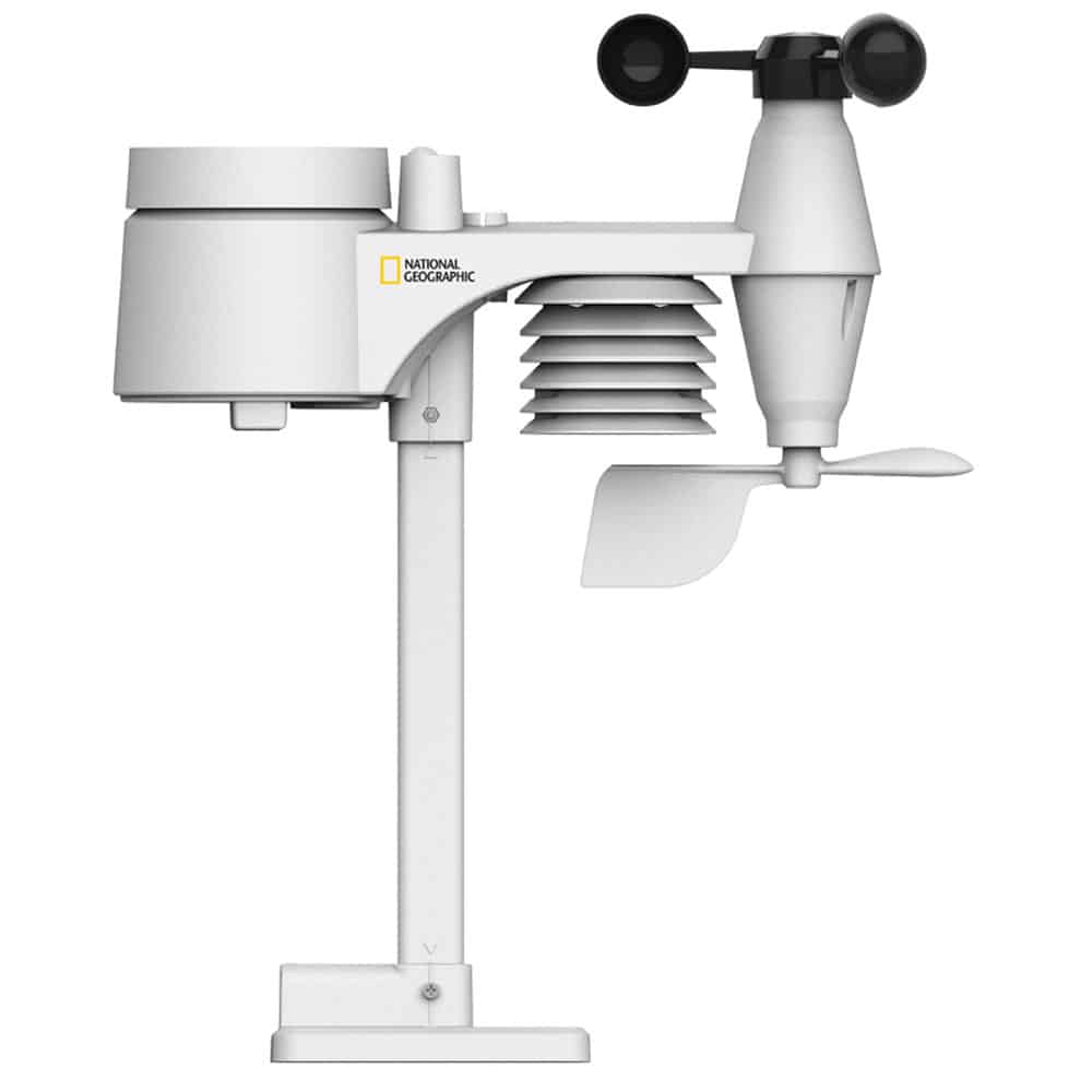 National Geographic Wi-Fi Colour Weather Station|Centre with 7-in-1 ...