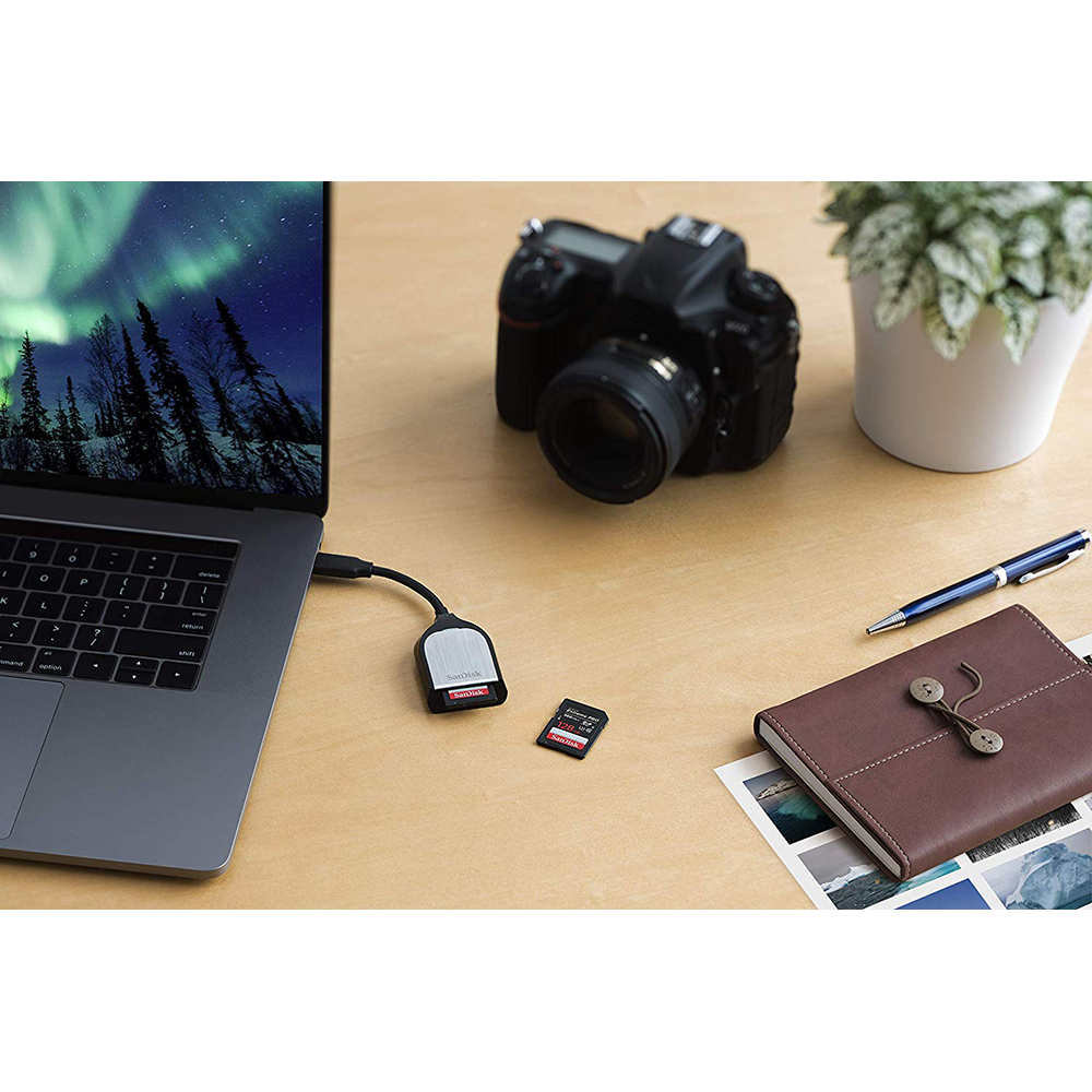 SanDisk Extreme PRO SD Card USBC Reader SDDR-409-G46