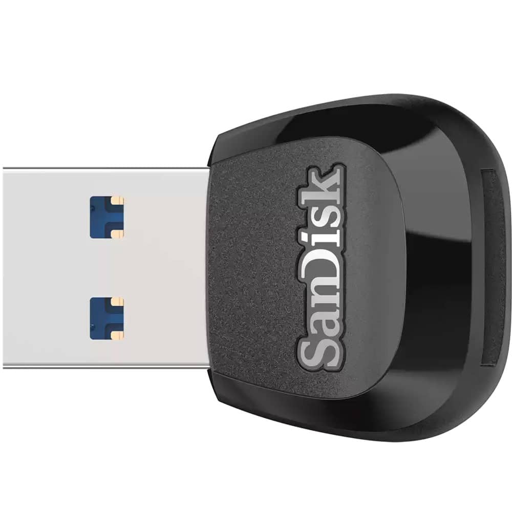 SanDisk MobileMate UHS-I microSD Reader/Writer USB 3.0 Card Reader SDDR ...