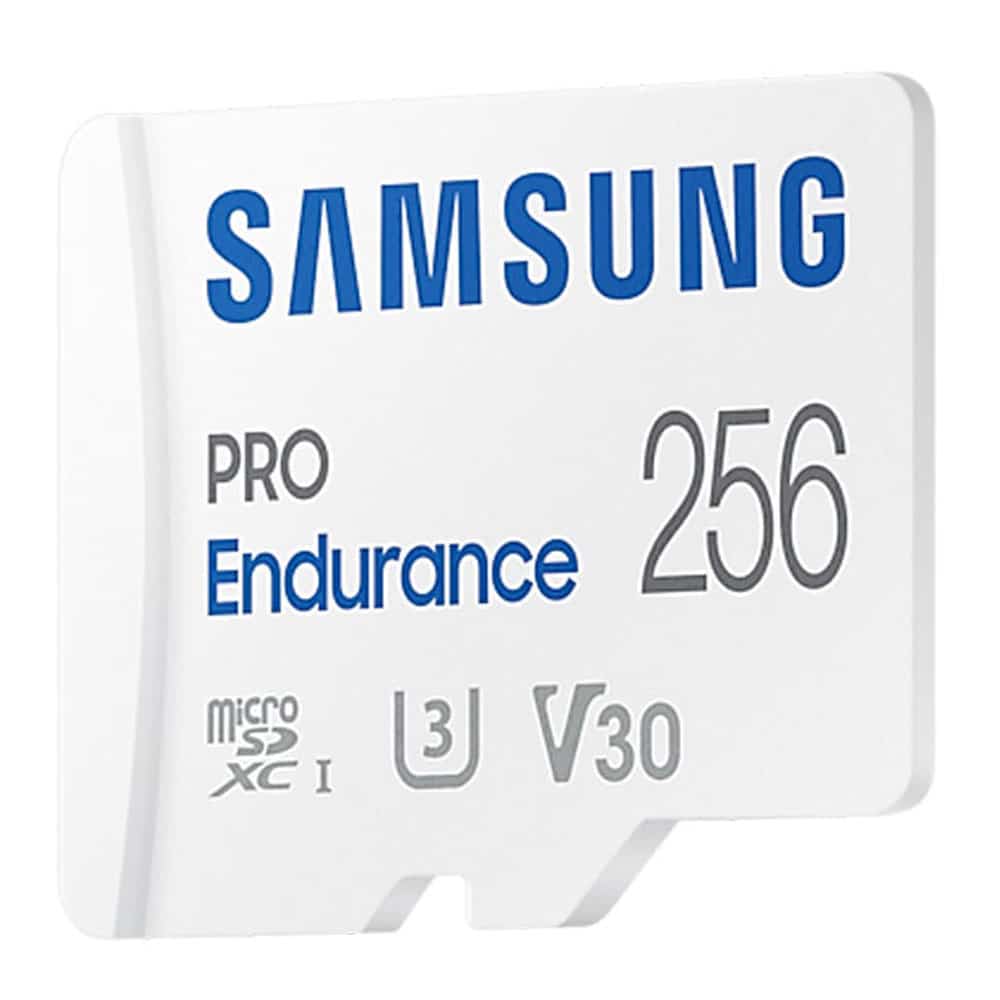 Samsung PRO Endurance microSD cards with Adapter 256GB MB-MJ256KA/EU