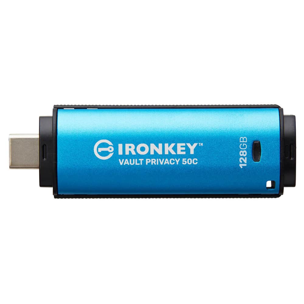 Kingston IronKey Vault Privacy 50 Type-C XTS AES Encrypted USB Flash ...